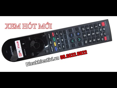 SHARP | điều khiển tivi sharp aquos 60ua6800x