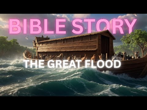 “Noah’s Ark & the Great Flood 🌊 | Animated Bible Story | God’s Promise & the Rainbow 🌈”