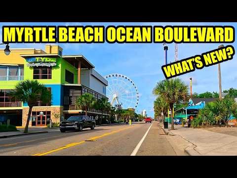 What's NEW in Myrtle Beach on Ocean Boulevard in June 2025!