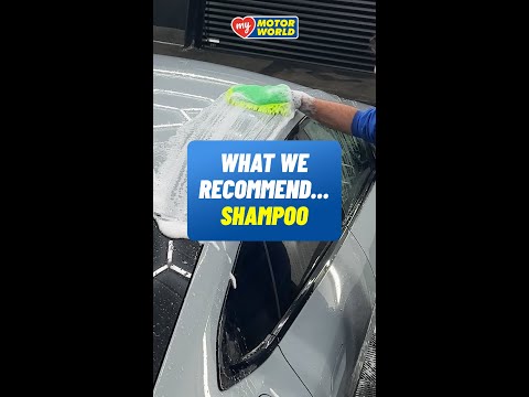What We Recommend For... CAR SHAMPOO
