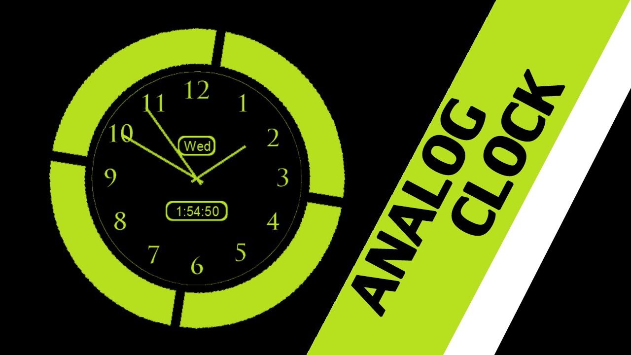 GameMaker Tutorial - Create an Analog Clock