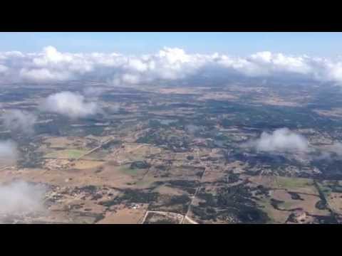 Approach and landing at GRK Killeen-FT.Hood from Houston IAH on UAX ERJ 135