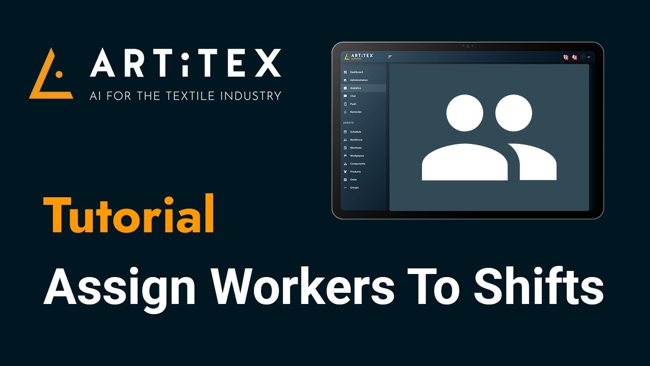 Tutorial #04 | Master Data 2 | Add a shift schedule and assign workers to the shift in Monitor