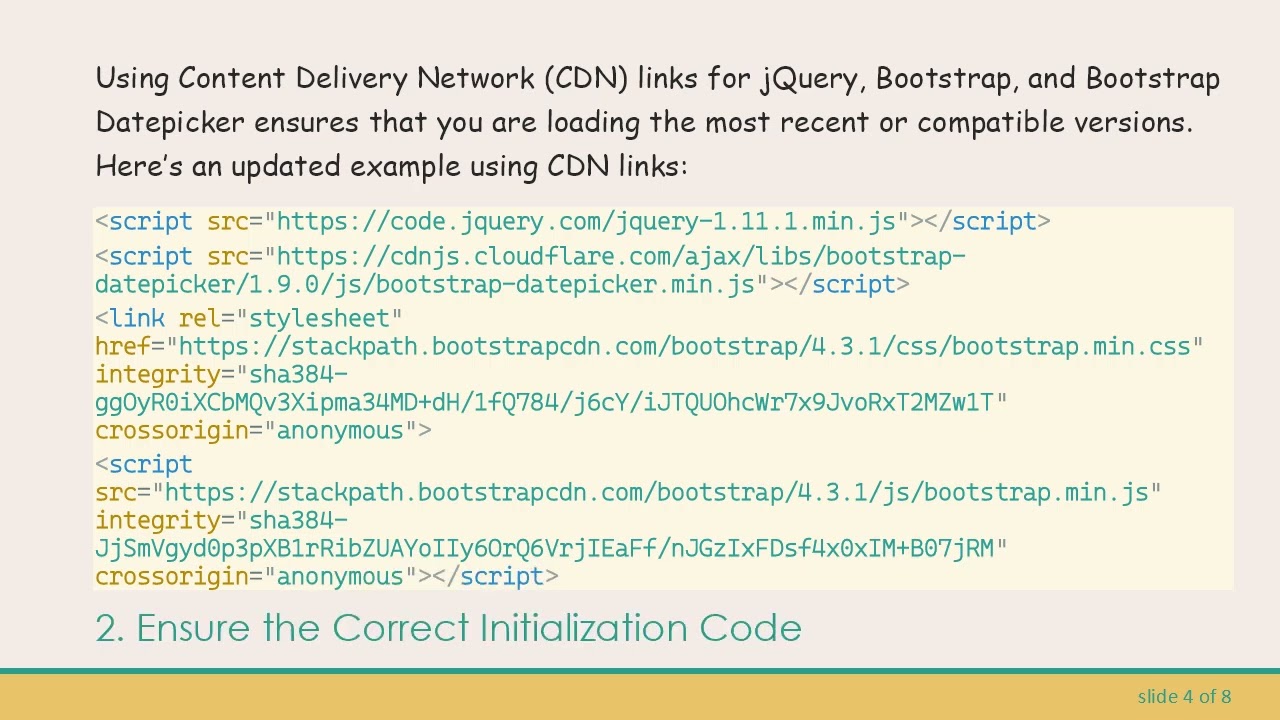 Understanding the JavaScript Runtime Error: Why Your Datepicker Isn’t Working