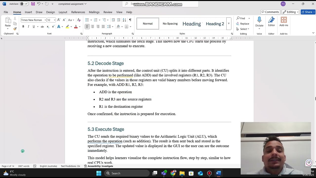 Building a Mini CPU Simulator with Python | Computer Architecture Project