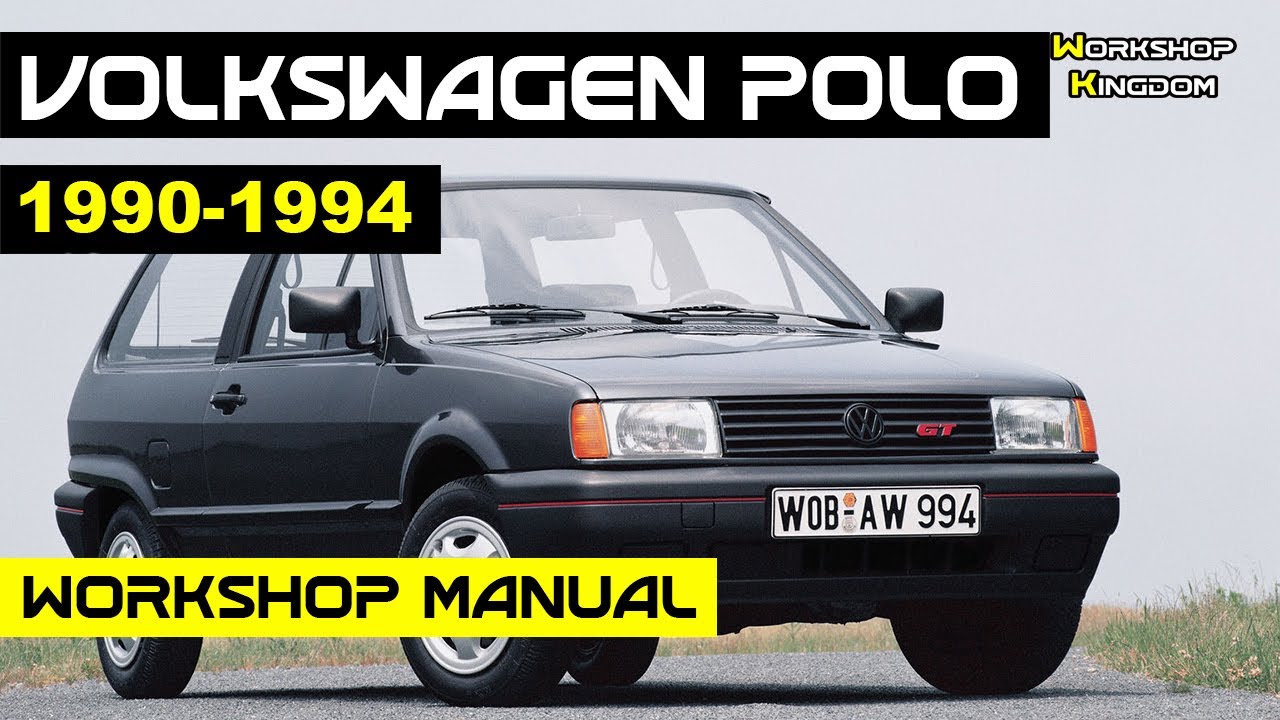 VOLKSWAGEN POLO (1990-1994) Workshop Manual - How to DOWNLOAD the PDF in ENGLISH - Repair Service