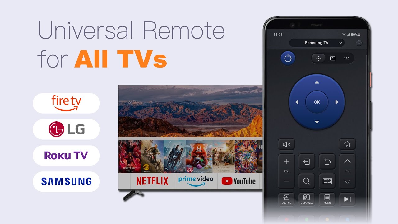 Free Android TV Remote App For Android Phones | TV Remote Universal Controller