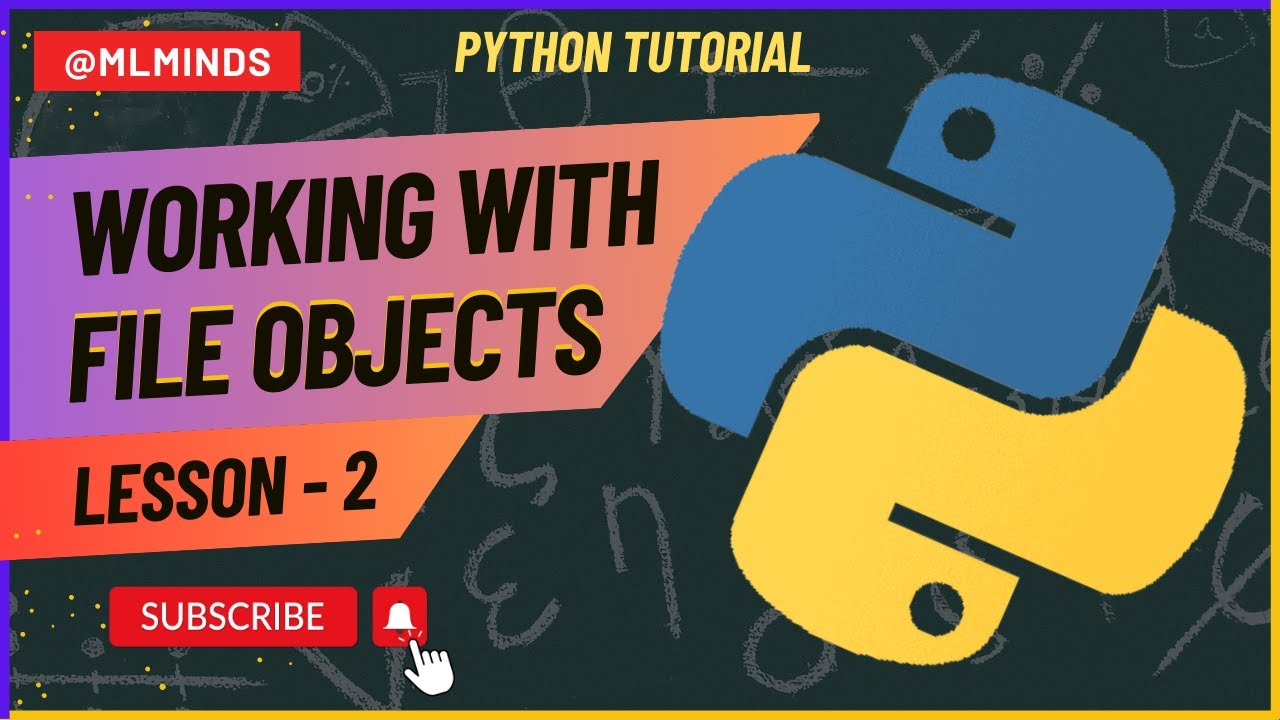 Python Tutorial: File Handling - Reading and Writing to Files | @mlminds #tutorial #python #coding