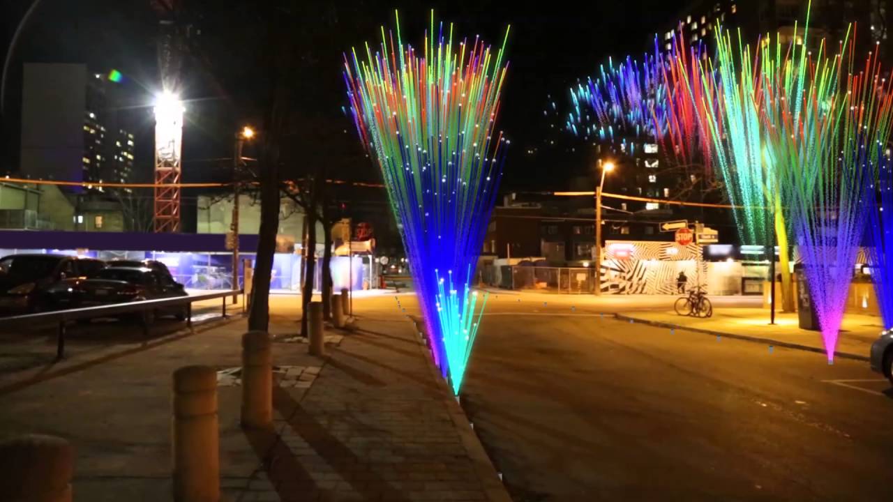 City Fireworks Visual Effects (Computer Generated)