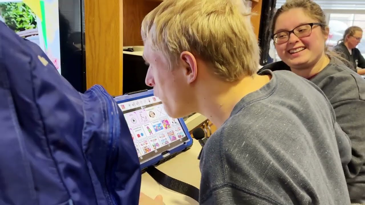 At Home Modeling AAC Device Use in Speech Therapy for Intellectual Disabilities
