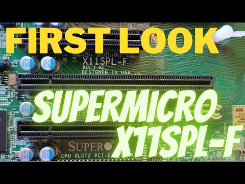 Super VMware Workstation: Supermicro X11SPL-F First Look and Basic ...