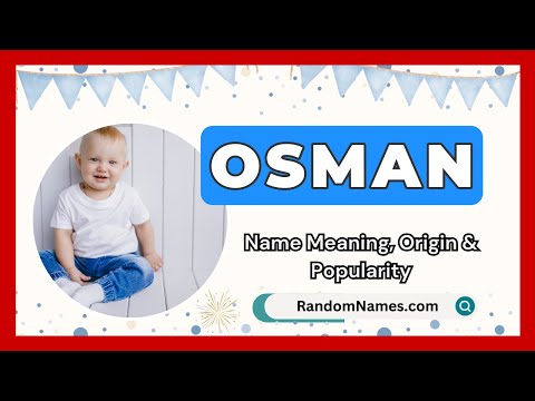 Osman - Baby Boy Name Meaning, Origin & Popularity - RandomNames.com