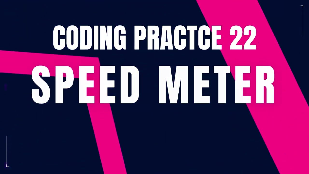 speed meter | coding practice 22 | Python coding tips tricks |Nxtwave ccbp 4.0 telugu | python code
