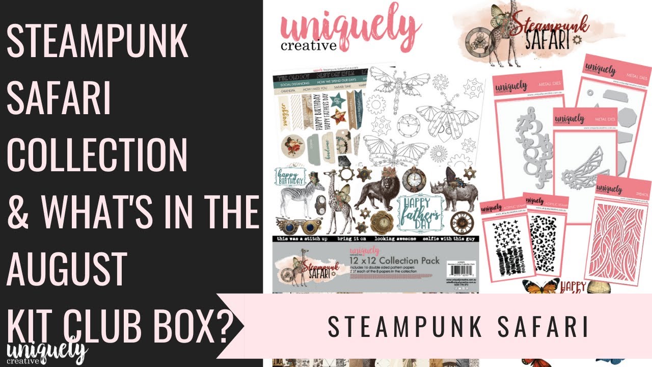Steampunk Safari & Whats on the box