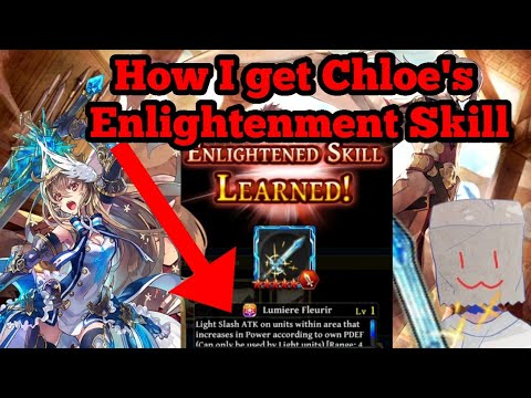 How to Get Chloe's Enlightenment Skill [Kaigan Skill] || The Alchemist Code
