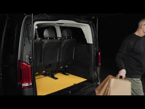 Custom Trunk Mats for Vans | Prime EVA Yellow Cargo Mat Demo