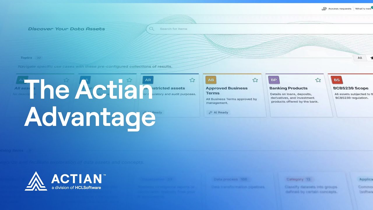 The Actian Advantage