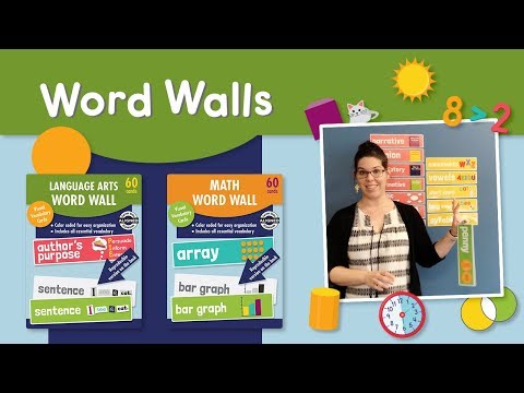 New Word Walls: Make reinforcing new vocabulary exciting and easy!