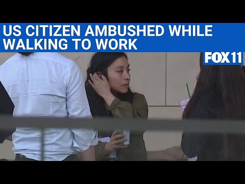 Andrea Velez: US woman detained by ICE after being ambushed by unmarked cars | FOX 11 LA
