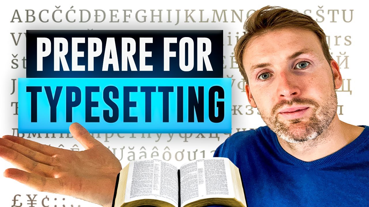 The Essential Steps for Book Typesetting: Beginner's Edition