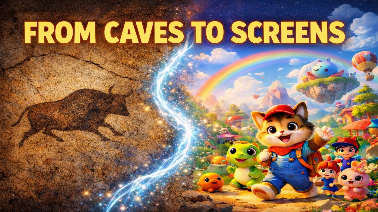 From Caves to Screens: The 30,000-Year Evolution of Animation