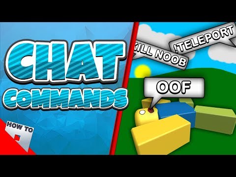 How To Make Chat Commands | HowToRoblox
