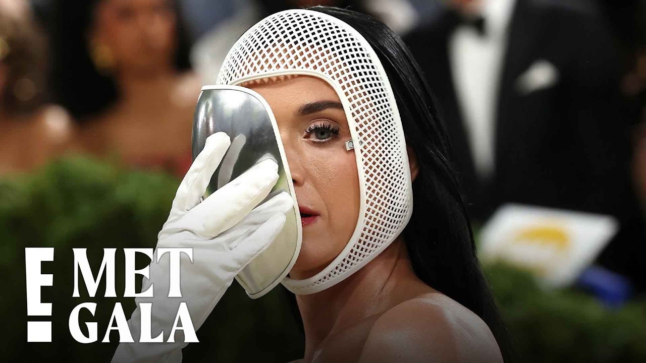 Katy Perry Goes Incognito With Astronaut Mask at Met Gala 2026 | E! News