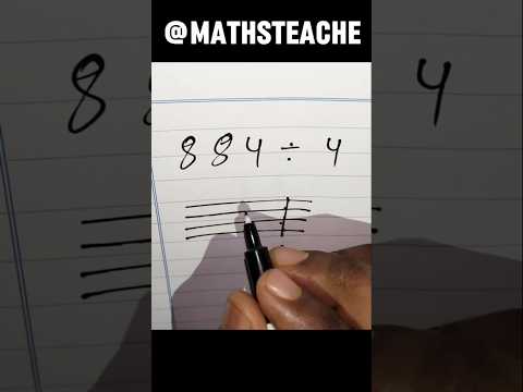 Math Teacher Mr. || Sigma Maths Teacher || 884รท4 Chapter -32 #shorts