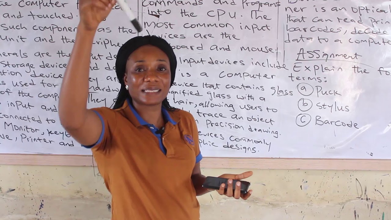 JSS 1 - Computer Studies - Hardware