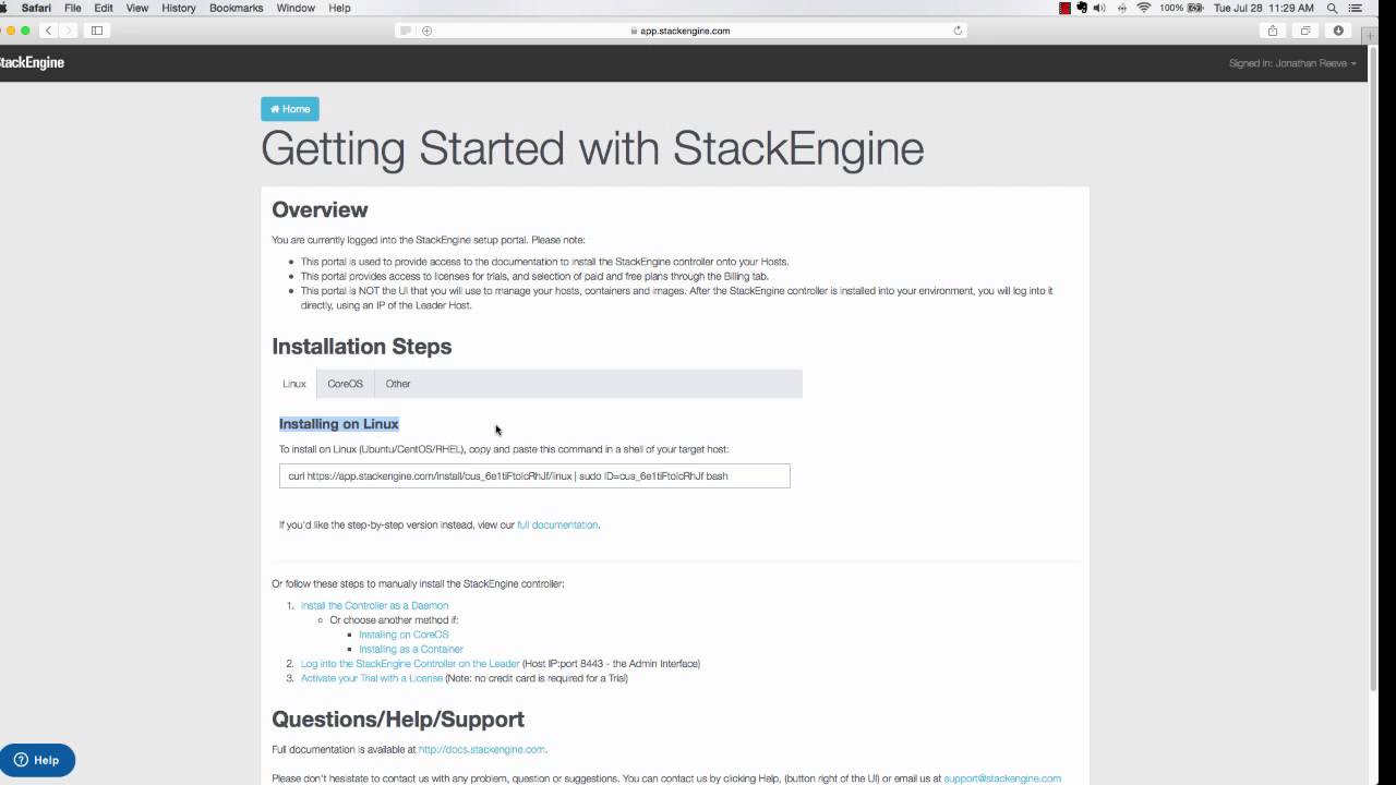 How to Install StackEngine