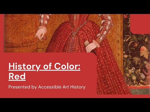 History of Color: Red // Art History Video