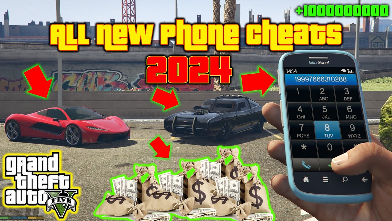 GTA 5 All NEW Secret Phone Cheats! (Money Cheat, Weapon Cheat & more)