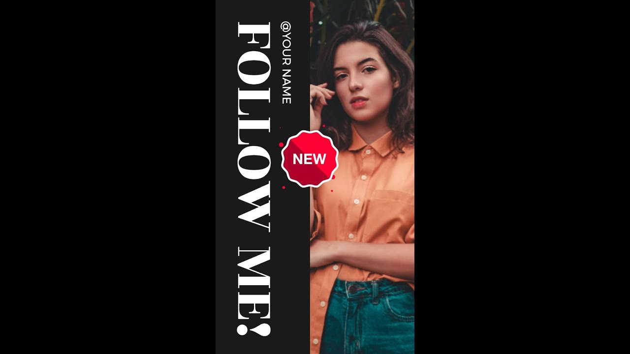 Free Follow Me Outro Video Template (Customizable) - FlexClip