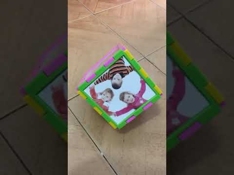 Customized photo cube