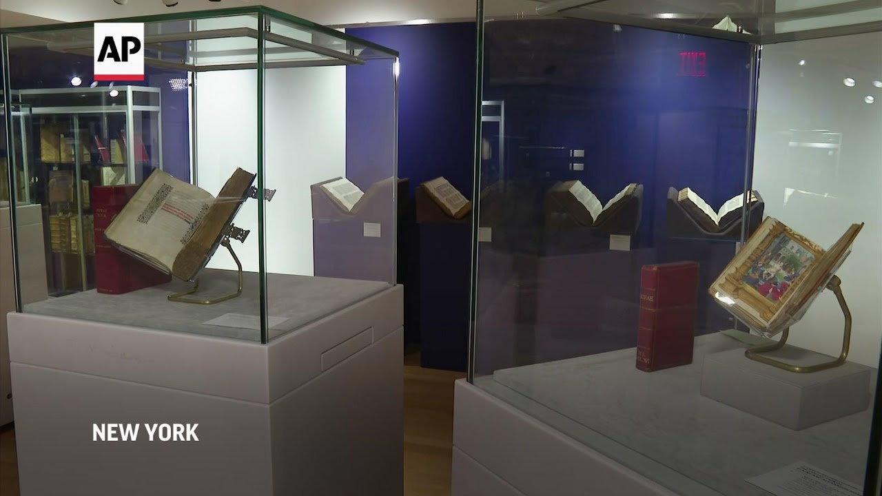 Preview of rare illuminated manuscripts auction