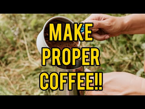 How To Make Cowboy Coffee