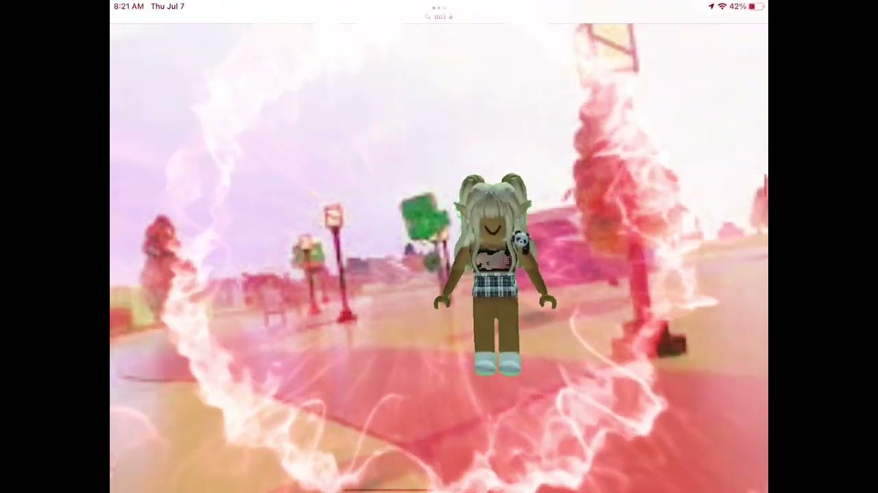 I did this with a green screen