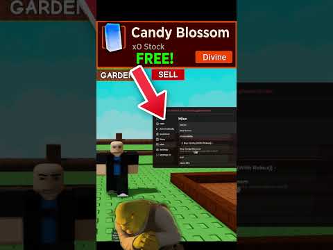 Grow a Garden Script BUY CANDY BLOSSOM 🍭#growagarden #roblox #shorts