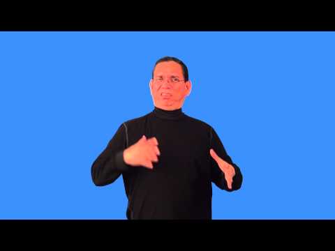 American Sign Language ASL Video Dictionary - dress up