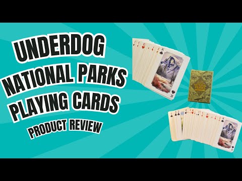 National Parks Family Game Night Deck of Cards - Full Review