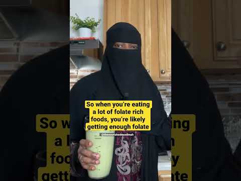Folic acid vs Folate for Pregnancy 🤰🧕🏿 #folicacid #pregnancy #shorts