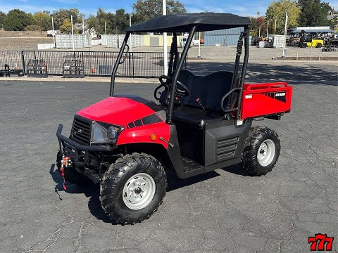 2022 Coleman UT400 4x4 Side by Side Gas Utility - 777 Auction Company