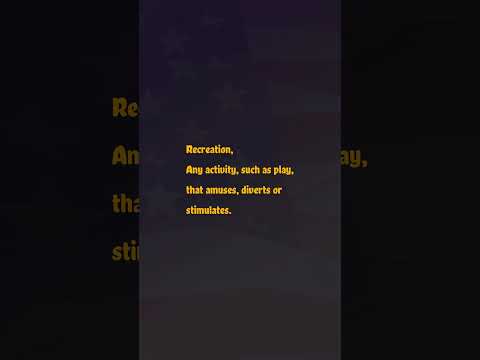 Recreation Pronunciation & Meaning American English #english #pronunciation #americanaccent
