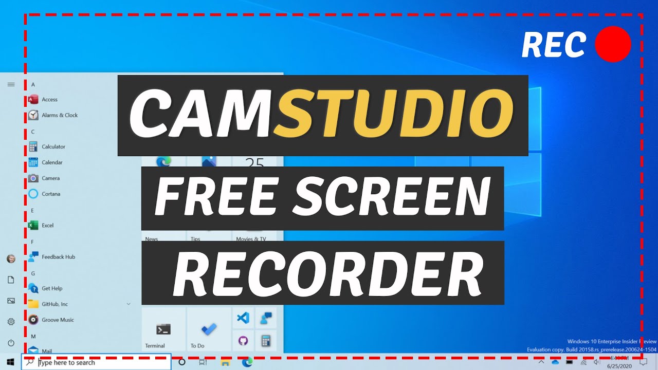 Camstudio Tutorial : How To Record Your Computer Screen with CamStudio