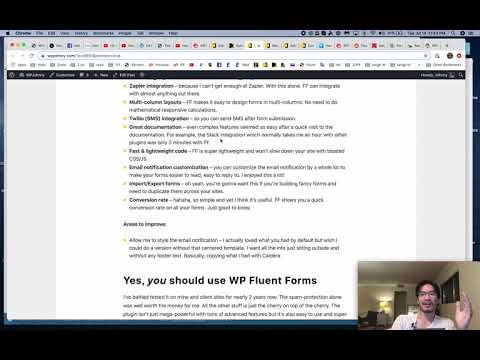 WP Fluent Forms - WordPress plugin review