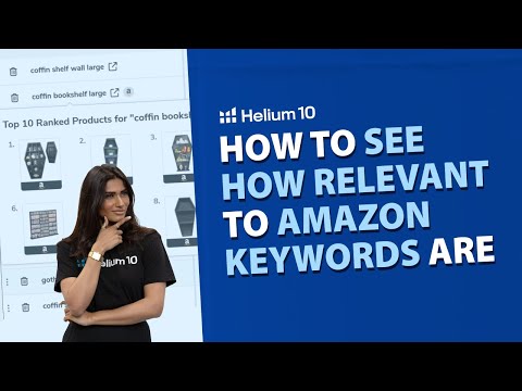 How To See How Relevant To Amazon Keywords Are