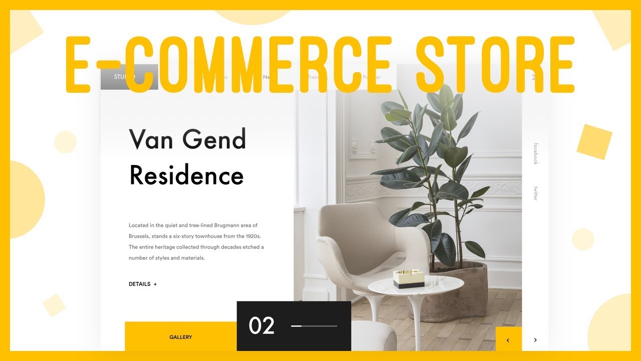 How to create page transitions on the web | anime.js web animation tutorial