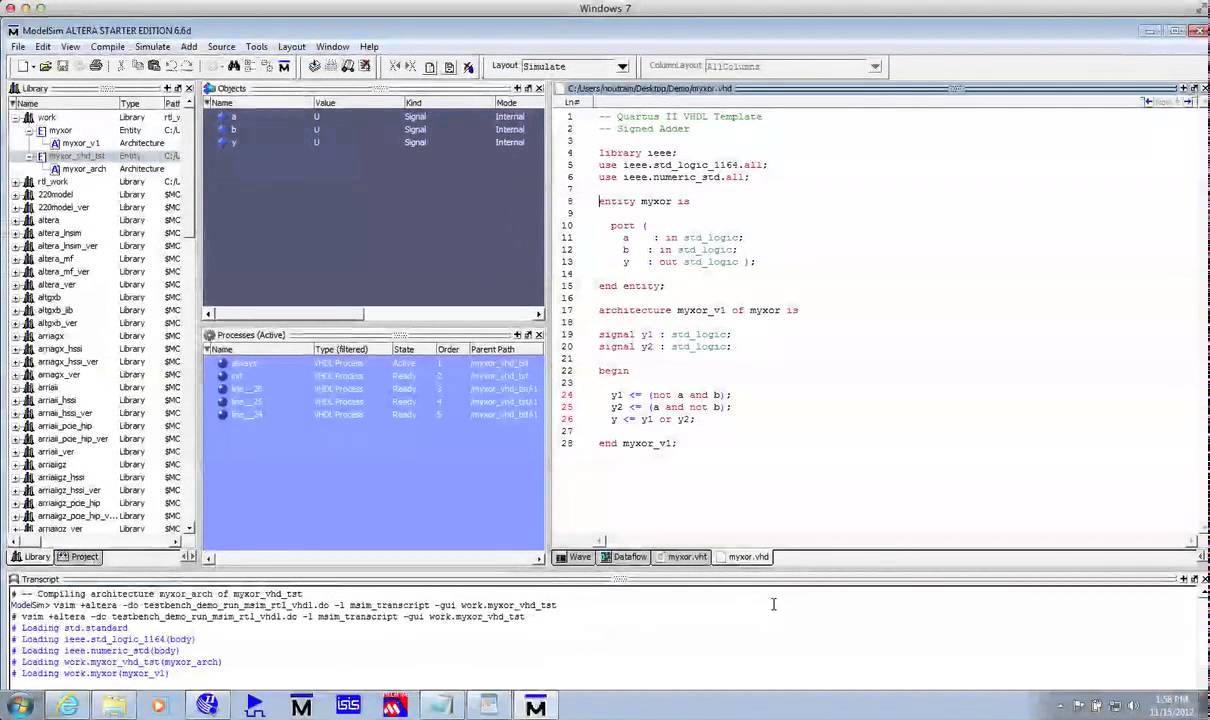 02   Function Testing with ModelSim   Part B