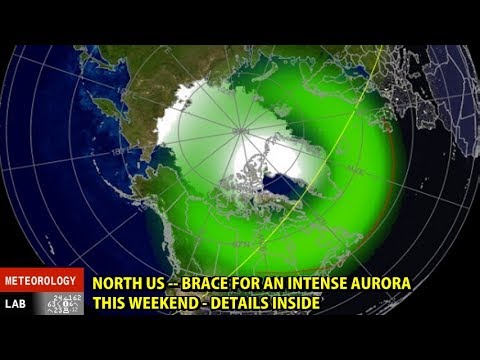 NIGHTLY WEATHERCAST - Fri 7/14/2017 - AURORA FLARE tonight! And the usual weather info.