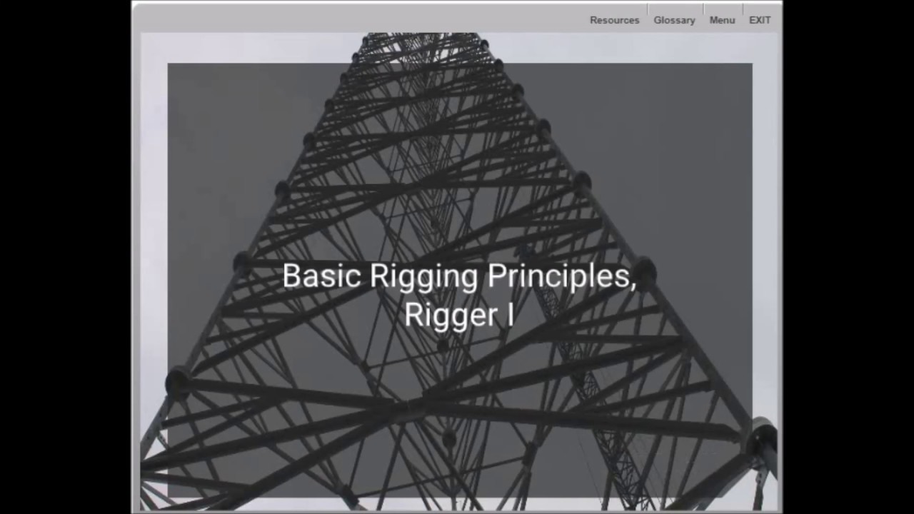 Basic Rigging Principles - Rigger I Course Preview